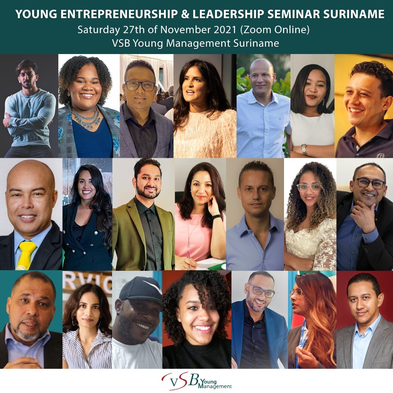 YOUNG ENTREPRENEURSHIP & LEADERSHIP SURINAME - VSB Young Management